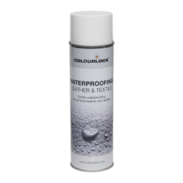 Waterproof Spray for leather, nubuck, suede & fabric COLOURLOCK ...